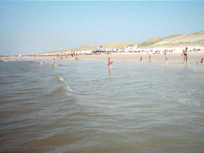 Het strand van Callantsoog.